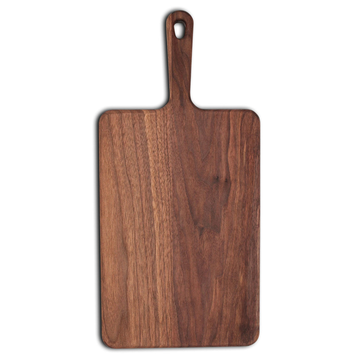 Walnut Paddle Cutting Board With Handle, Walnut Cutting Board With Han ...